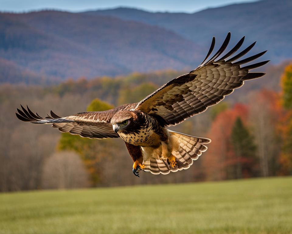 Red-Tailed Hawk in Cades Cove